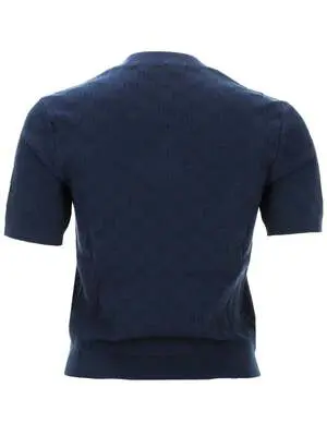 Gucci Top In Viscosa Jacquard Gg
