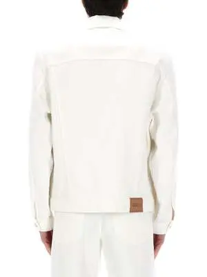 Gucci Denim Jacket With Horsebit Detail