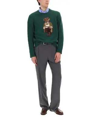 Polo Ralph Lauren Polo Bear Cashmere Wool Sweater