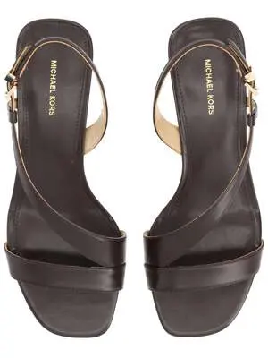 Michael Kors Jaida Heeled Sandals - Brown