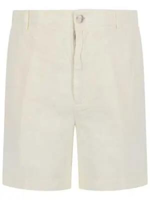 120% Lino Linen Shorts - Ivory
