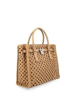 Michael Kors Hamilton Moderne Woven Tote Bag