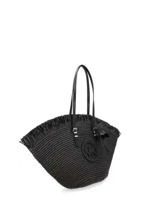 Michael Kors Woven Tote Bag - Black