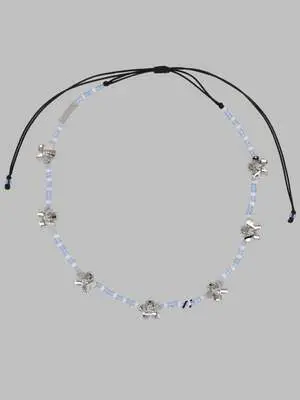 Marc Jacobs Daisy Charm Necklace - Silver