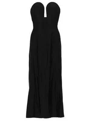 Rabanne Structured Heart-shaped Bustier Midi Dress