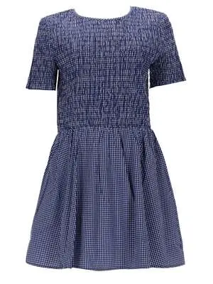 Baum Und Pferdgarten Assandra" Checked Mini Dress