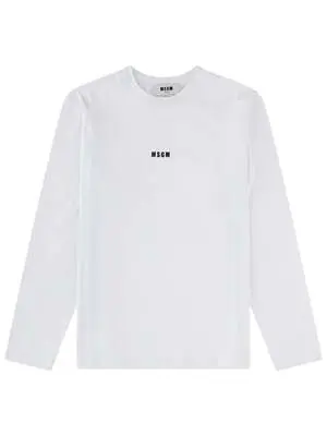 MSGM Logo Cotton T-shirt