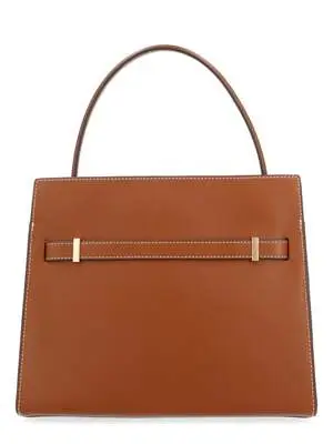 Tory Burch Lee Radziwill Small Leather Satchel