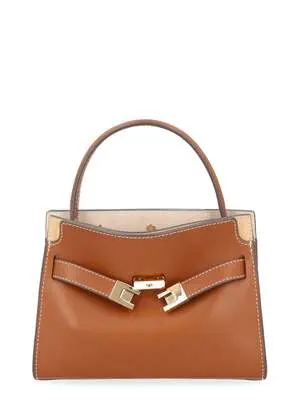 Tory Burch Borsa 'lee Radziwill' Mini - Brown