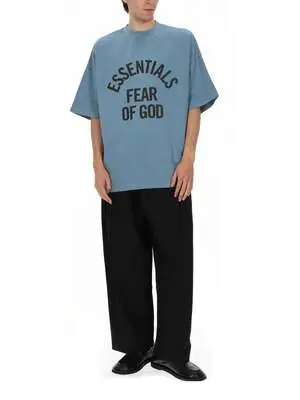 Fear Of God Campus 90's' T-shirt - Azure