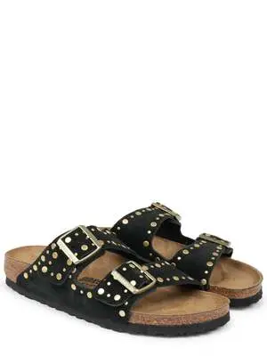 BIRKENSTOCK Arizona Rivet Sandals - Black