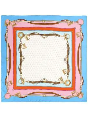 Pinko Foulard In Misto Seta - Multicolour
