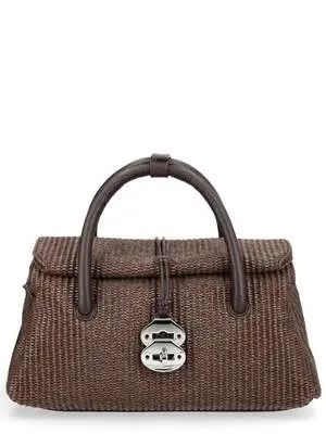 ZANELLATO Dotta Small Handheld Bag - Brown