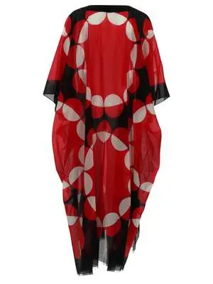 Dries Van Noten Cartland' Kaftan With Print - Multicolour