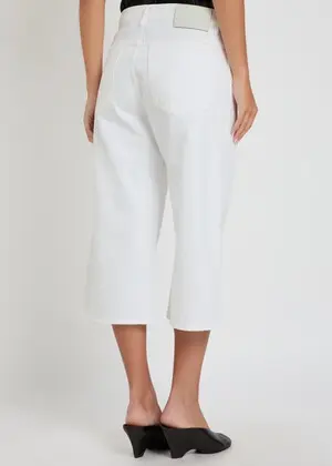 AGOLDE X Maria Mcmanus Wide-leg Denim Shorts
