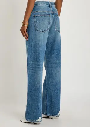 Khaite Bonnie Straight-leg Jeans