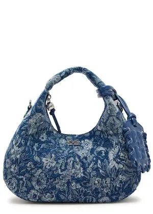 Ganni Silver Tone Mini Bags