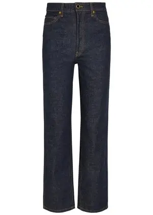 Slim Straight Leg Jeans