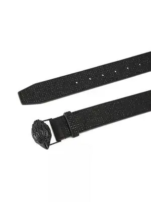 Kurt Geiger Crystal Embellished Eagle Head Belt