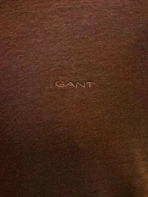 Gant Logo-embroidered T-shirt