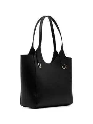 Furla Small Leather Tote Bag - Black