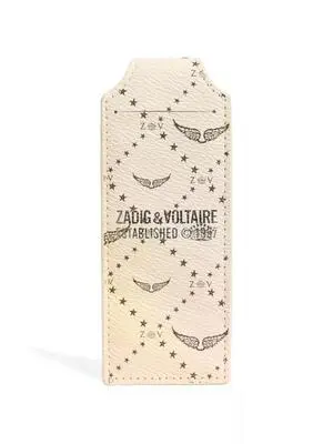 Zadig&Voltaire Logo-print Luggage Tag - Neutrals