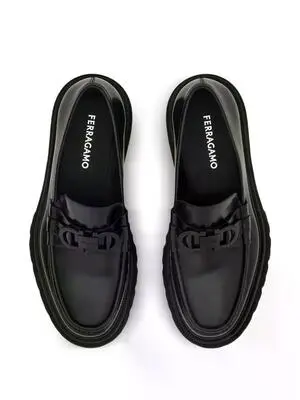 FERRAGAMO Gancini Ornament Moccasins