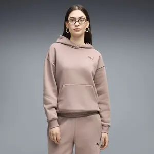 PUMA Elevated Essentials Fleece Hoodie - Beige
