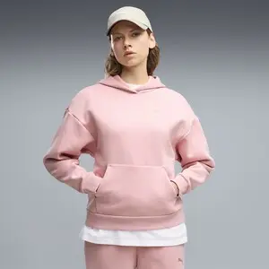 PUMA Elevated Essentials Fleece Hoodie - Pink