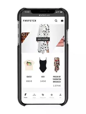 Burberry Monogram Motif Leather Iphone X/xs Case