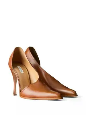 Calvin Klein Pointed-toe D'orsay Pumps - Brown