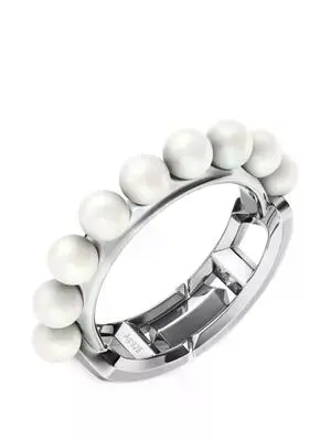 DIESEL® Pearl Embellished Band Ring