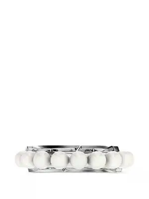 DIESEL® Pearl Embellished Band Ring