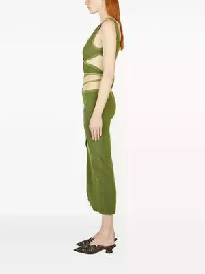 ESTER MANAS Cut-out Asymmetric Dress