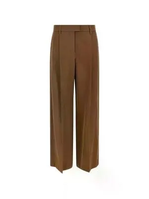 Brunello Cucinelli Monile Wide-leg Trousers