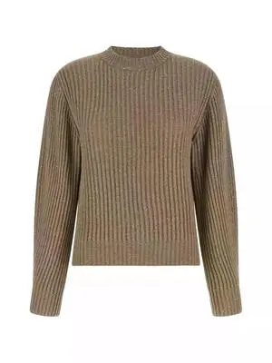 Brunello Cucinelli Rib-knit Sequin Embellished Sweater