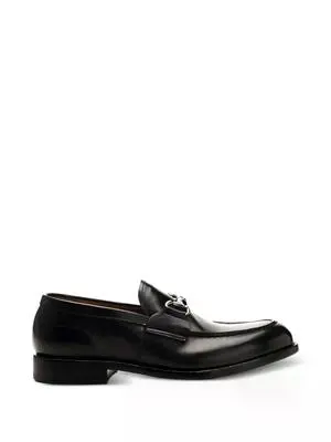 AL DUCA D’AOSTA 1902 Horsebit Detail Loafers - Black