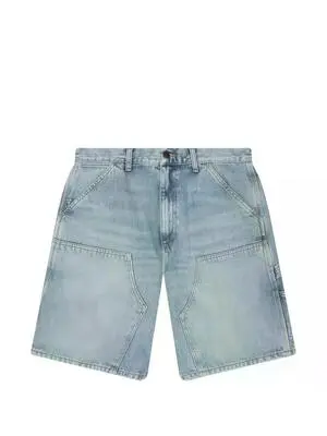 Carhartt Work In Progress Double Knee Shorts - Blue