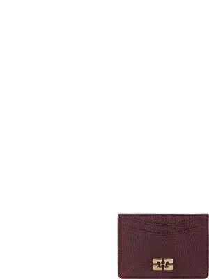 GANNI Bou Logo-plaque Cardholder