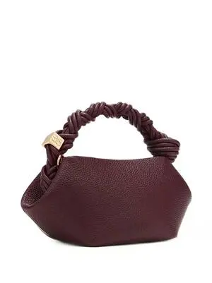 GANNI Braided Shoulder Bag - Red