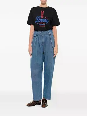 Loewe Belted Cargo Jeans