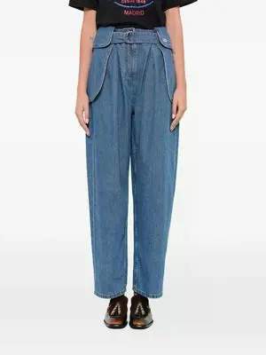 Loewe Belted Cargo Jeans