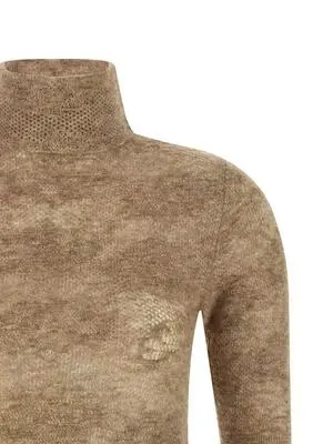 Brunello Cucinelli Openwork Short-sleeve Sweater