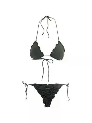 MC2 SAINT BARTH Ruffled-trim Bikini