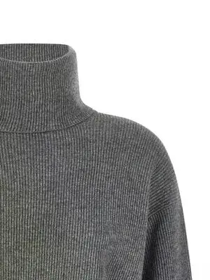 Brunello Cucinelli Monile Ribbed Sweater