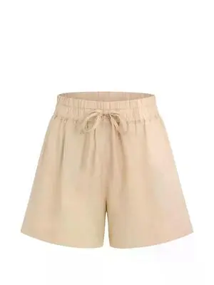 BOSS Drawstring Elasticated-waist Shorts - Neutrals