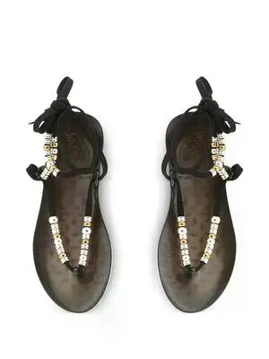 ANCIENT GREEK SANDALS Esther Beads Sandals