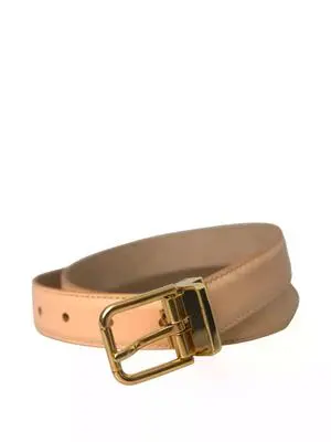 Dolce & Gabbana Leather Belt With Buckle Fastening