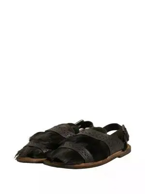 Dolce & Gabbana Perforated Strap Sandals