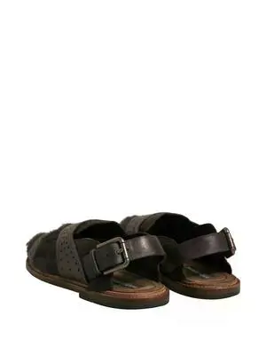Dolce & Gabbana Perforated Strap Sandals